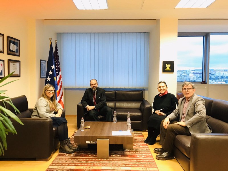 MLGA has welcomed in a farewell meeting Stephen Carpenter – Ministria e ...